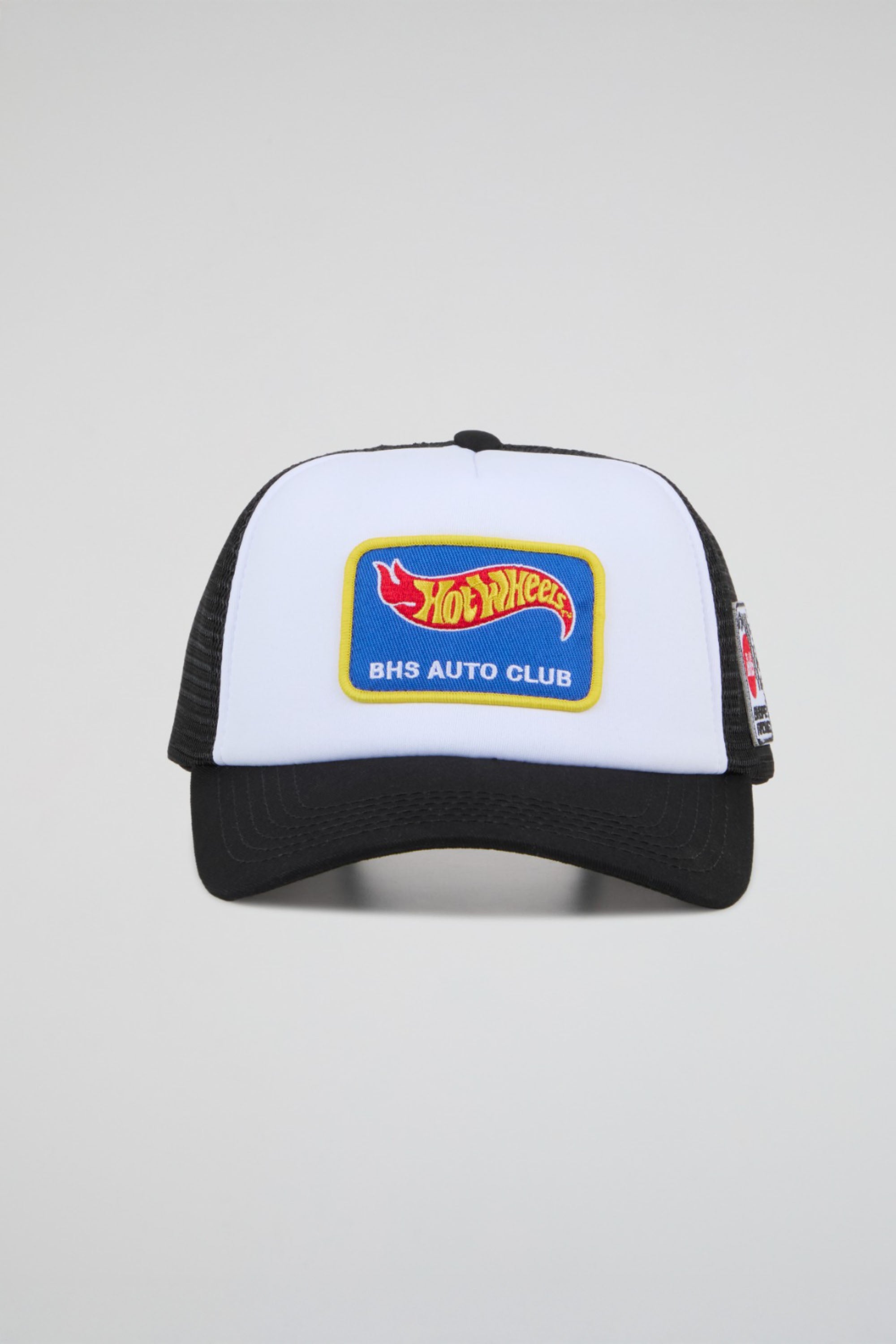 BHYPE x HOT WHEELS WHITE TRUCKER HAT
